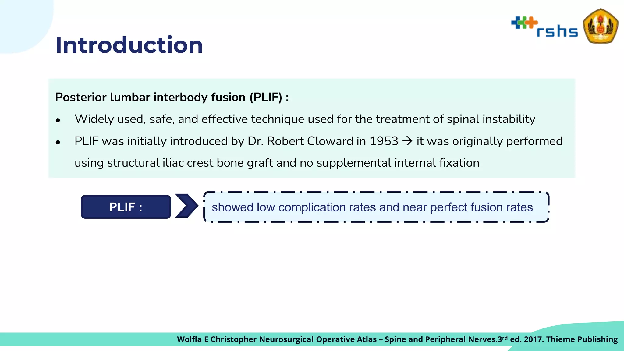 ISMT - Day 381 - Manefo - Posterior Lumbar Interbody Fusion.pptx