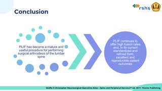 ISMT - Day 381 - Manefo - Posterior Lumbar Interbody Fusion.pptx