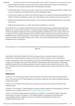 Is Multicore Hardware For General-Purpose Parallel Processing Broken ...
