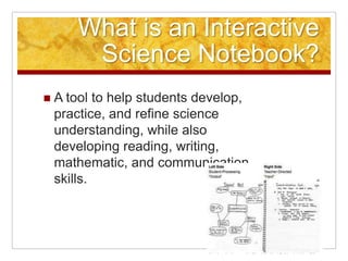 Interactive Science Notebooks: A Parent's Guide | PPTX