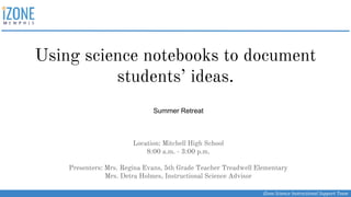 Interactive Science Notebooks | PPTX