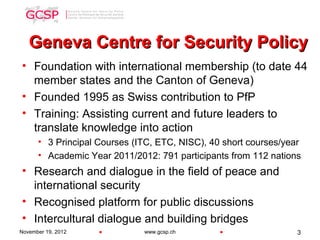 Managing European Security in a Globalized World: What is Its Future? | PPT