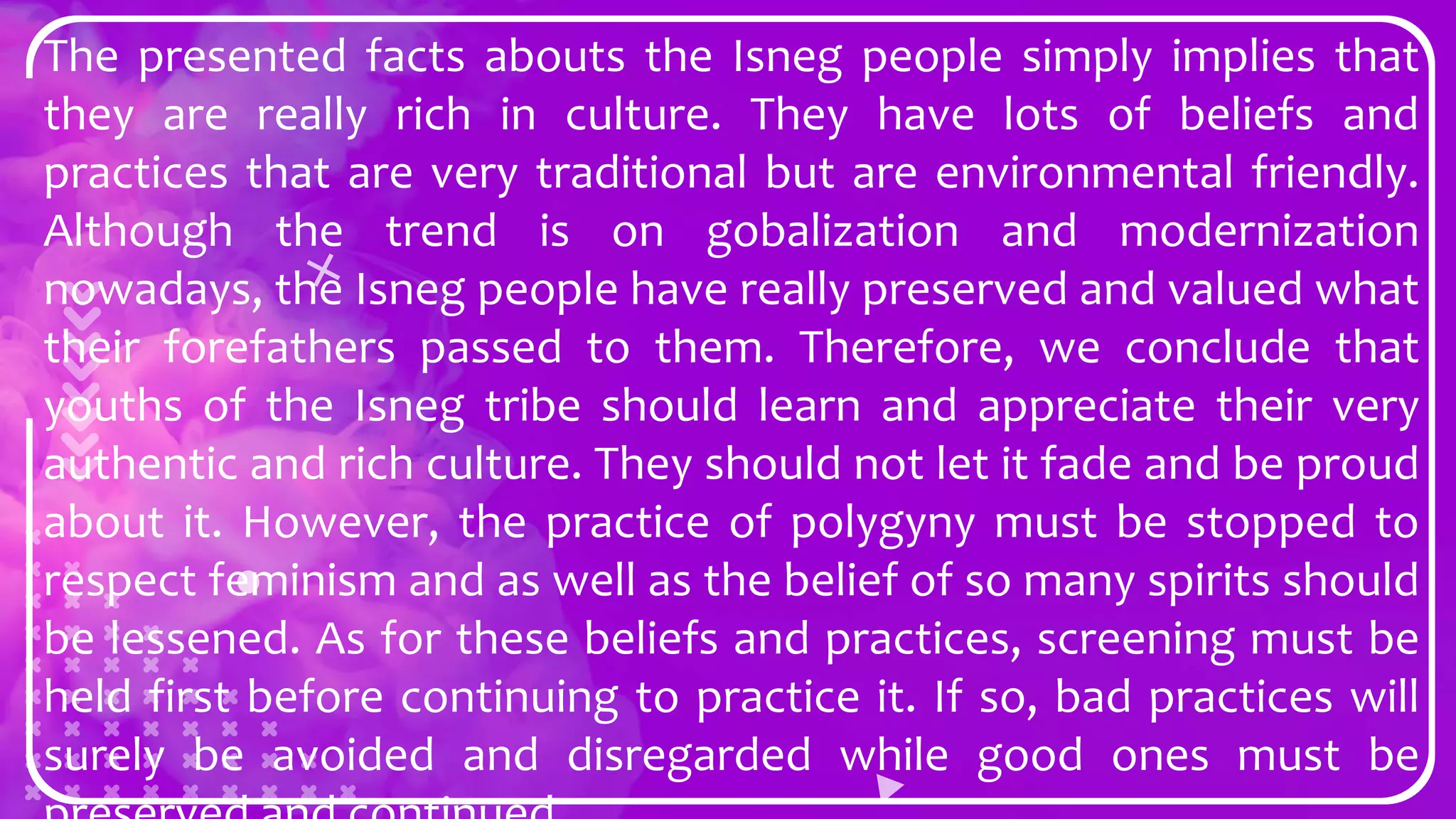 Isnag tribe | PPTX | Zoos & Aquariums | Attractions