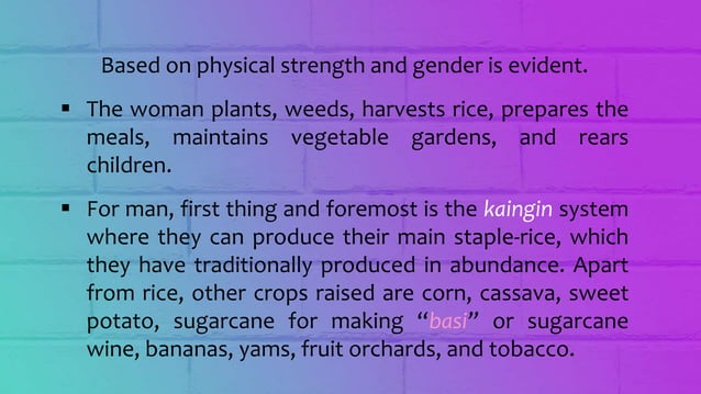 Isnag tribe | PPTX | Zoos & Aquariums | Attractions