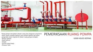 Pemeliharaan Instalasi Fire Hydrant dan Springkler | PPT