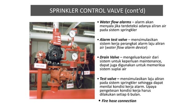 Pemeliharaan Instalasi Fire Hydrant dan Springkler | PPT