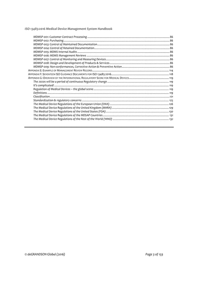 ISO 13485 Implementation Guide for Medical Device Management Systems (MDMS) | PDF | Business ...