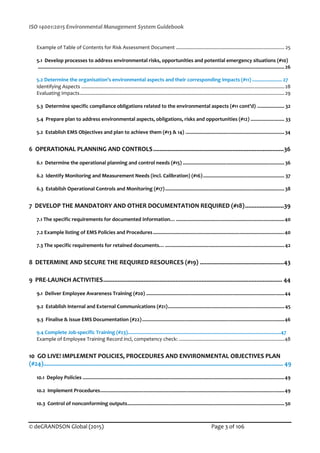 ISO 14001 Implementation Guide for Environmental Management Systems ...