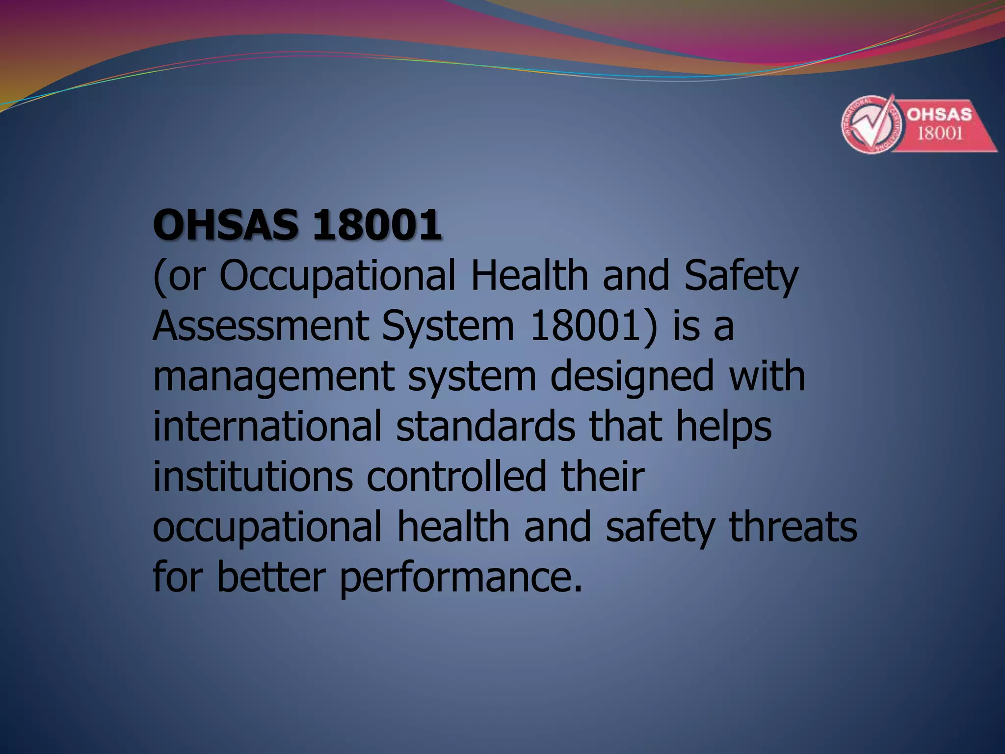 Iso 14001-and-ohsas-18001 | PPTX