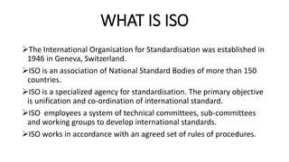 SLIDE ON ISO 9000 | PPT