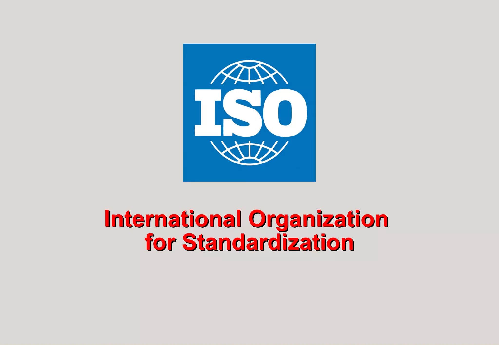 Iso presentation | PPT