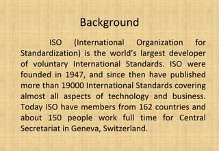 Iso presentation | PPT