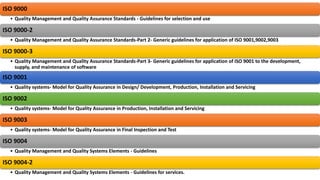 ISO 9000 series | PPTX