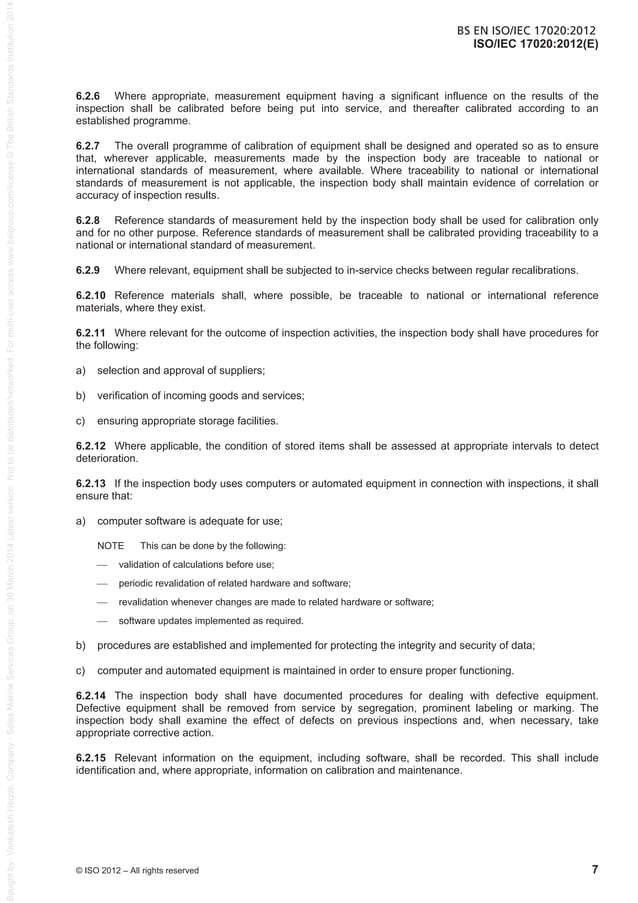 ISO - 17020 - 2012 - LE - Insp Bodies.pdf | Business Accounting ...