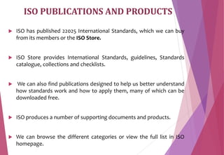ISO in general | PPTX