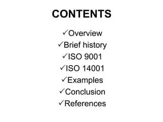 ISO - International Organization for Standardization | PPTX