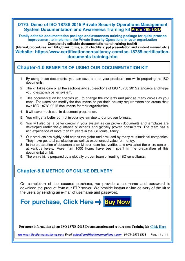 Iso 18788-documents | PDF
