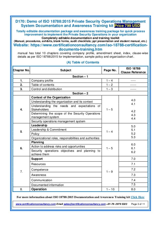 Iso 18788-documents | PDF