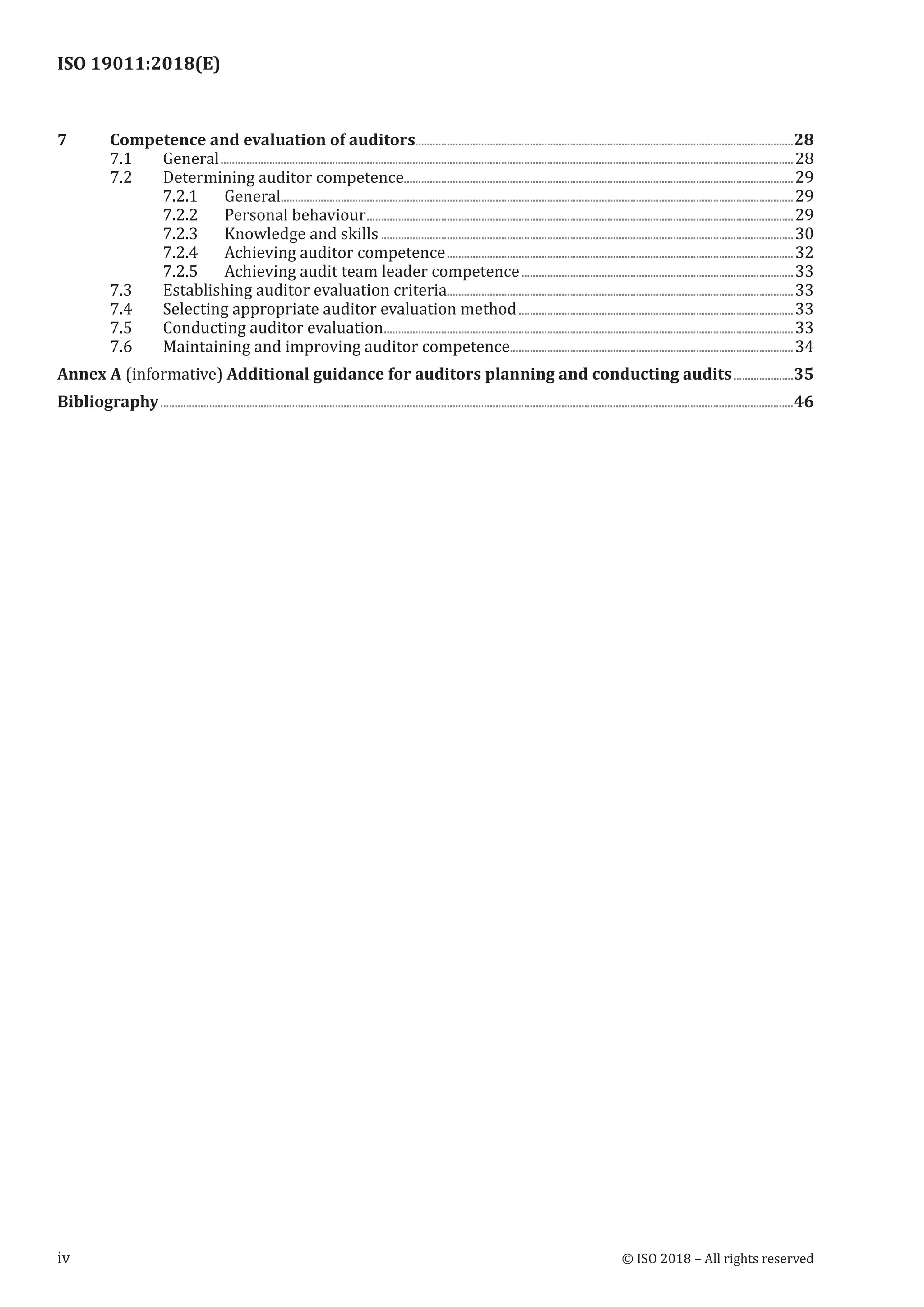 ISO-19011-2018 standard guidelines for managment system suditing | PDF