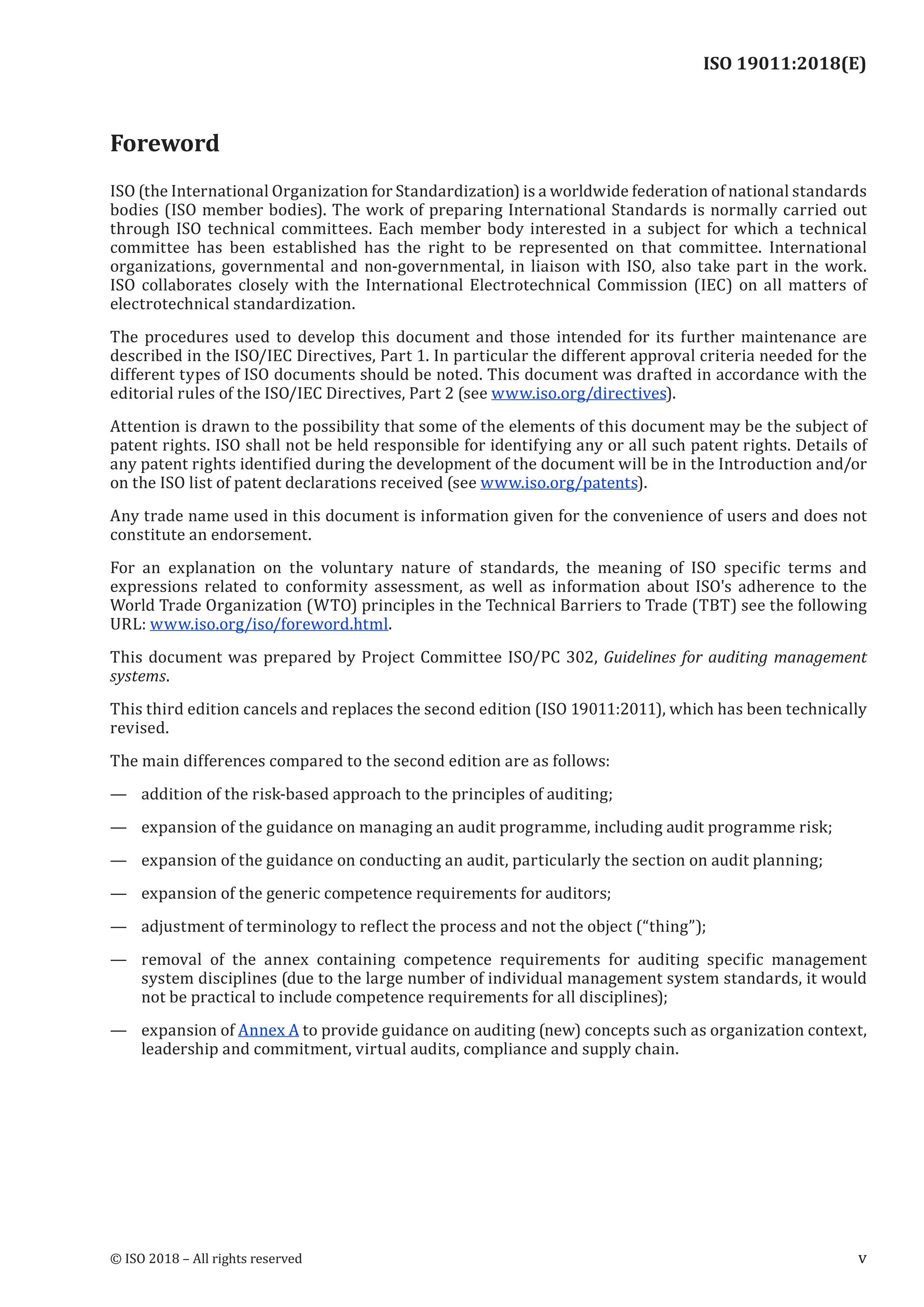 ISO-19011-2018 standard guidelines for managment system suditing | PDF