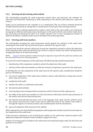 ISO-19011-2018 standard guidelines for managment system suditing | PDF