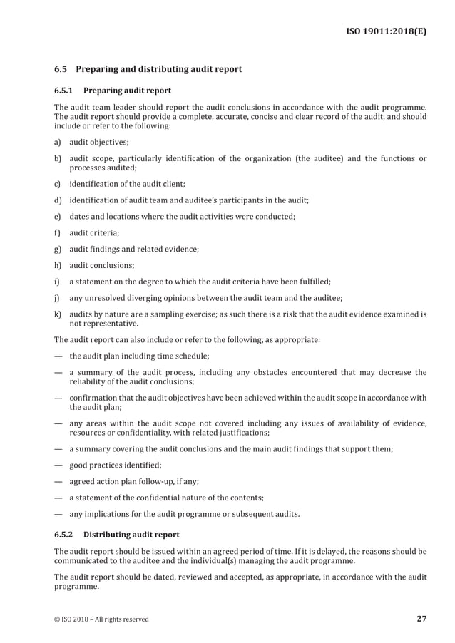 ISO-19011-2018 standard guidelines for managment system suditing | PDF