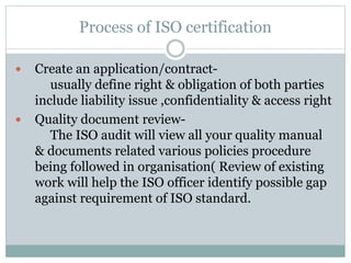 Iso | PPTX | Business | Business and Finance