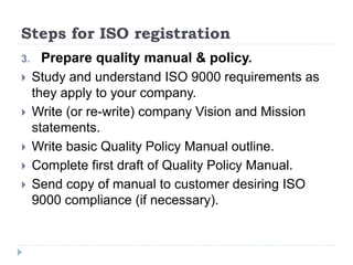 ISO INTERNATIONAL ORGANIZATION FOR STANDARDIZATION | PPTX