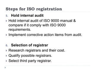 ISO INTERNATIONAL ORGANIZATION FOR STANDARDIZATION | PPTX