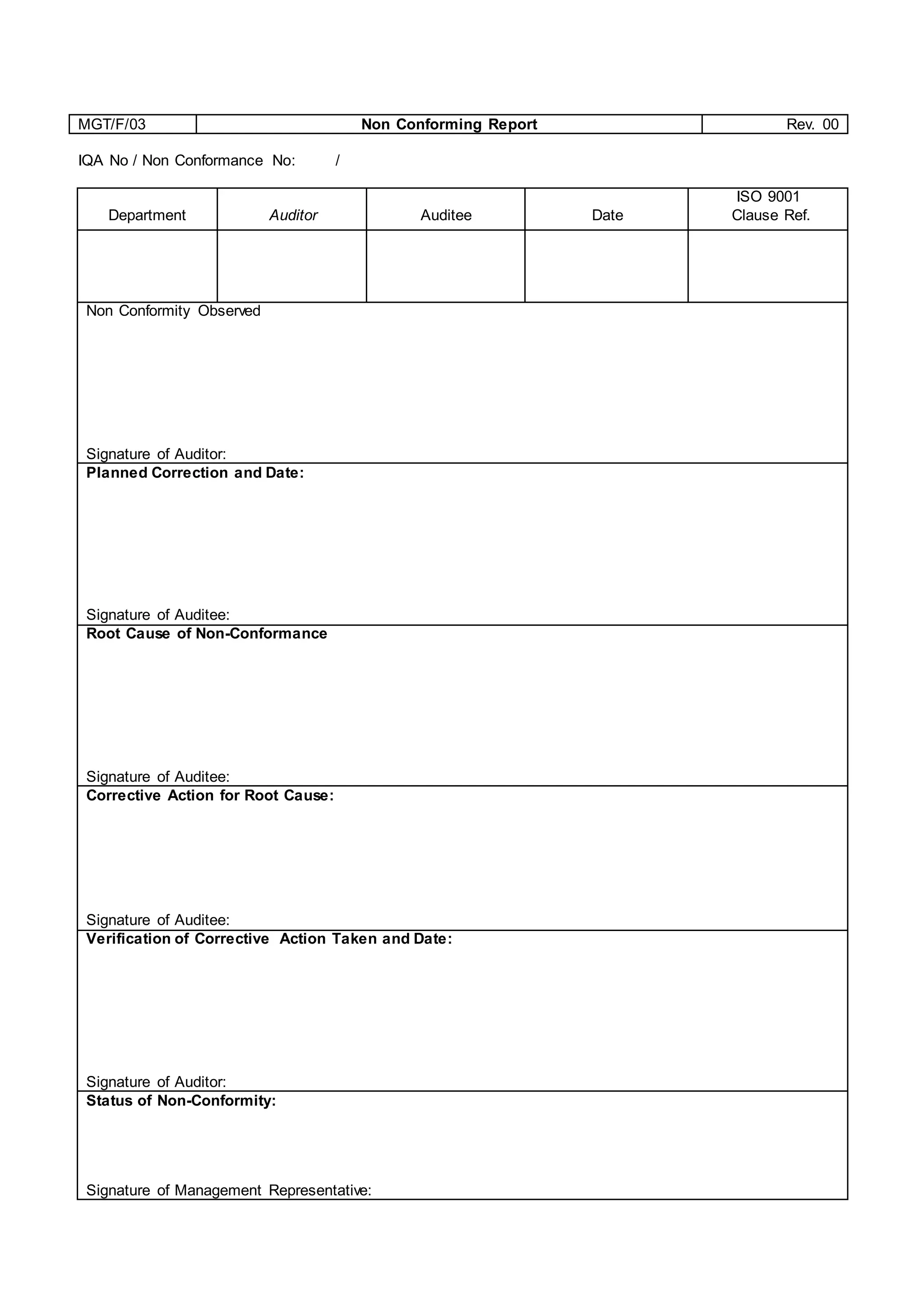 Quality Management System | DOC