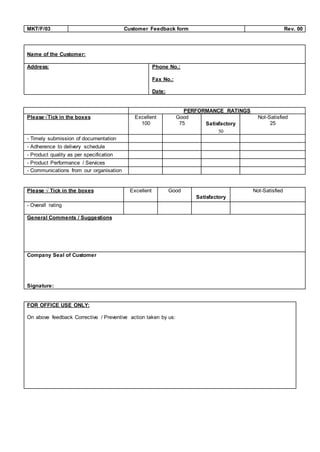 Quality Management System | DOC