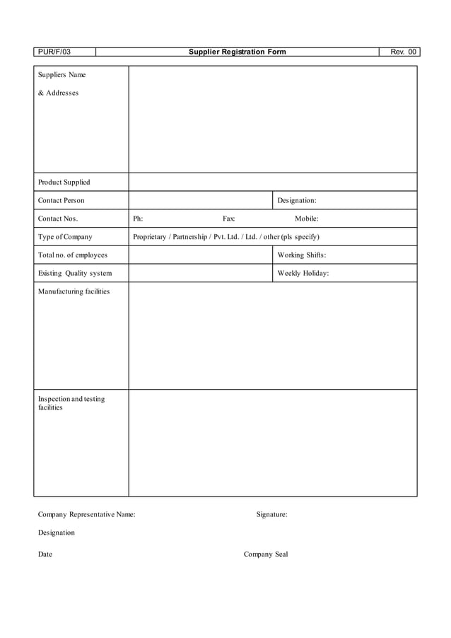 Quality Management System | DOC
