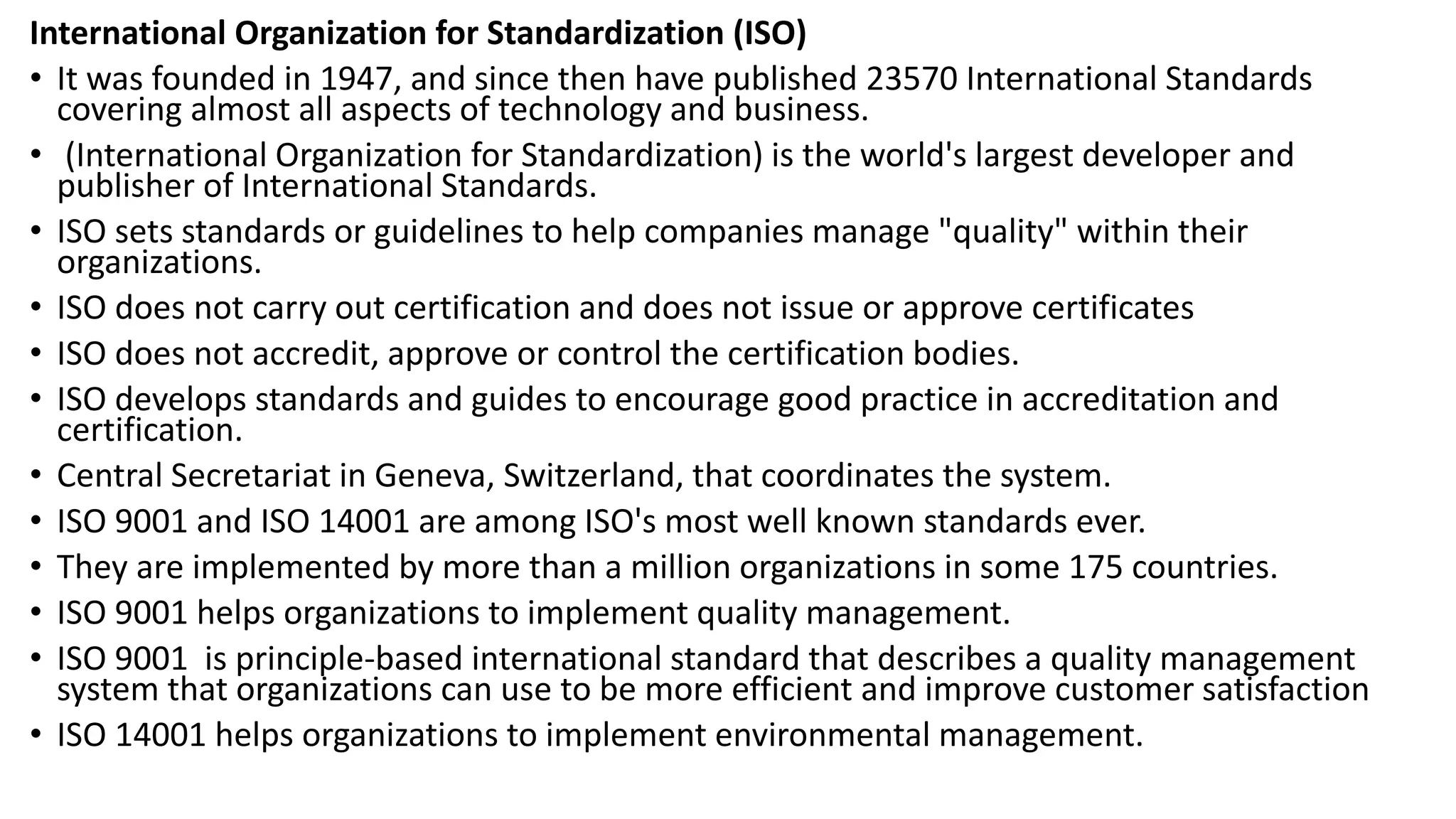 ISO 9001 & ISO 17025 | PPTX