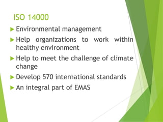 ISO 9000 & ISO 14000: pptx.............. | PPTX