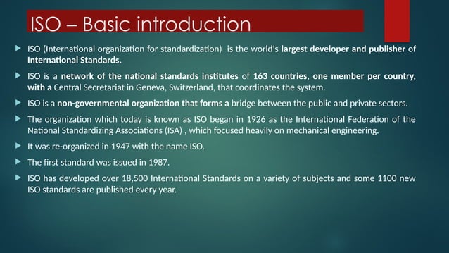 ISO 9000 & ISO14000: Overview, Benefits, Elements, steps for ...