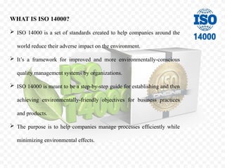 ISO 9000, Benefits, Elements of ISO 9000, Certification process | PPTX