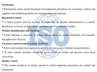 ISO 9000, Benefits, Elements of ISO 9000, Certification process | PPTX