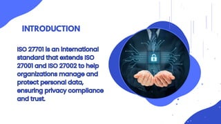 ISO 27701 Certification for Data Privacy Management | PDF