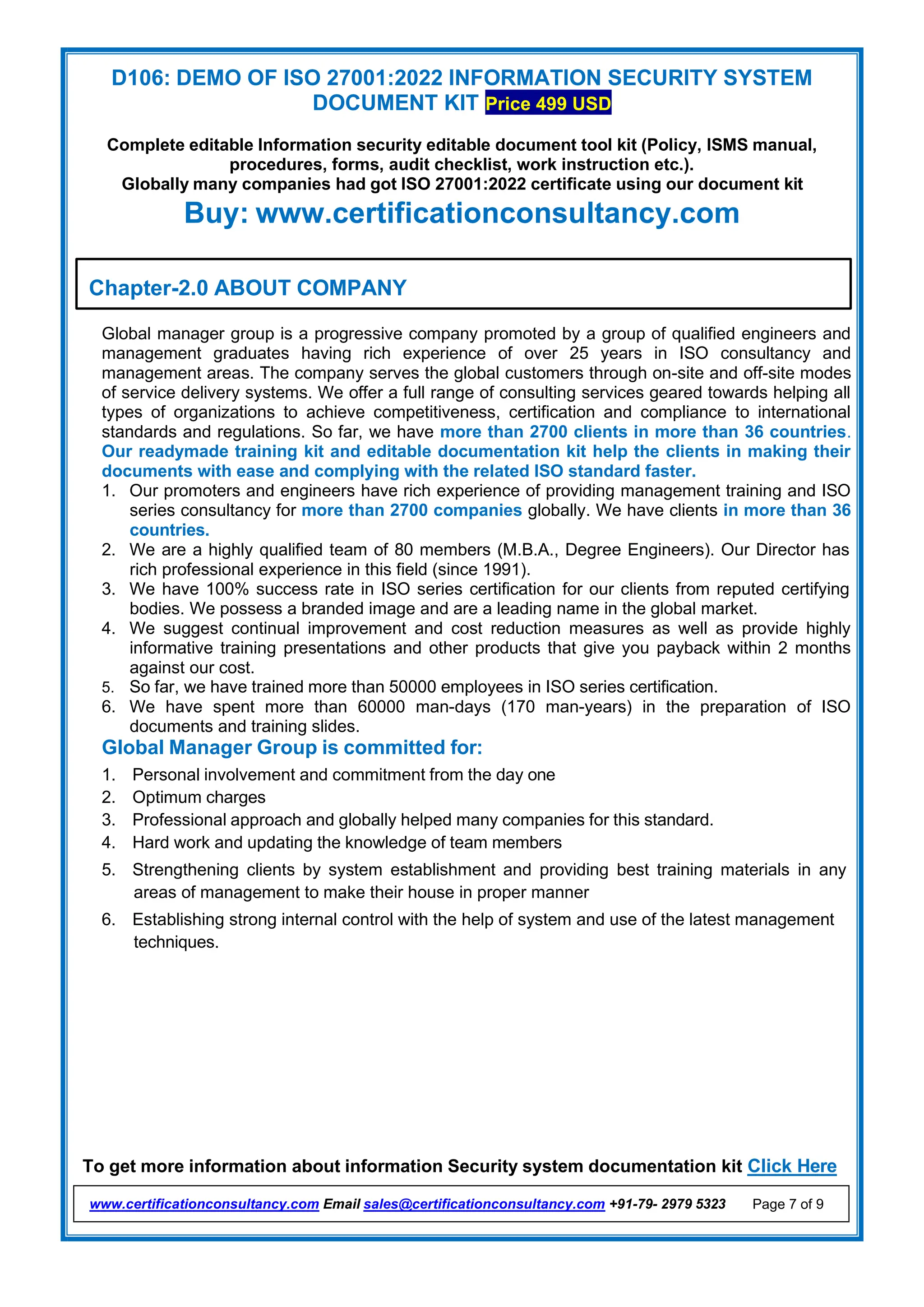 ISO 27001 2022 ISMS Documents-Manual, Checklist, Procedures | PDF