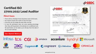 The Roadmap to Becoming a Certified ISO 27001 Lead Auditor | PDF