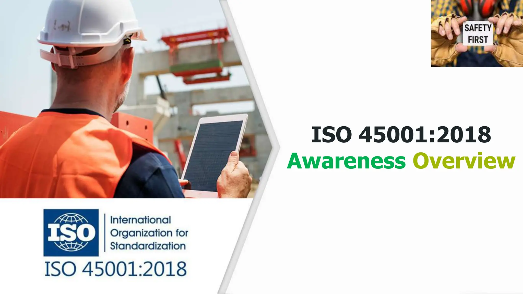 -occupational health and safety management system standard requirementISO-45001-2018 AWARENESS ...