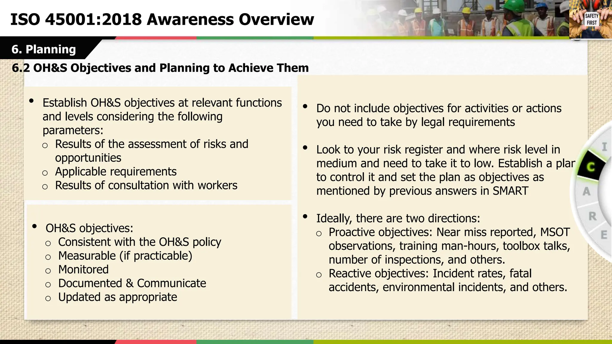 -occupational health and safety management system standard ...