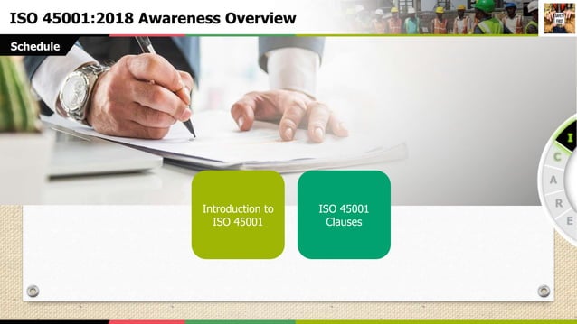 -occupational health and safety management system standard requirementISO-45001-2018 AWARENESS ...