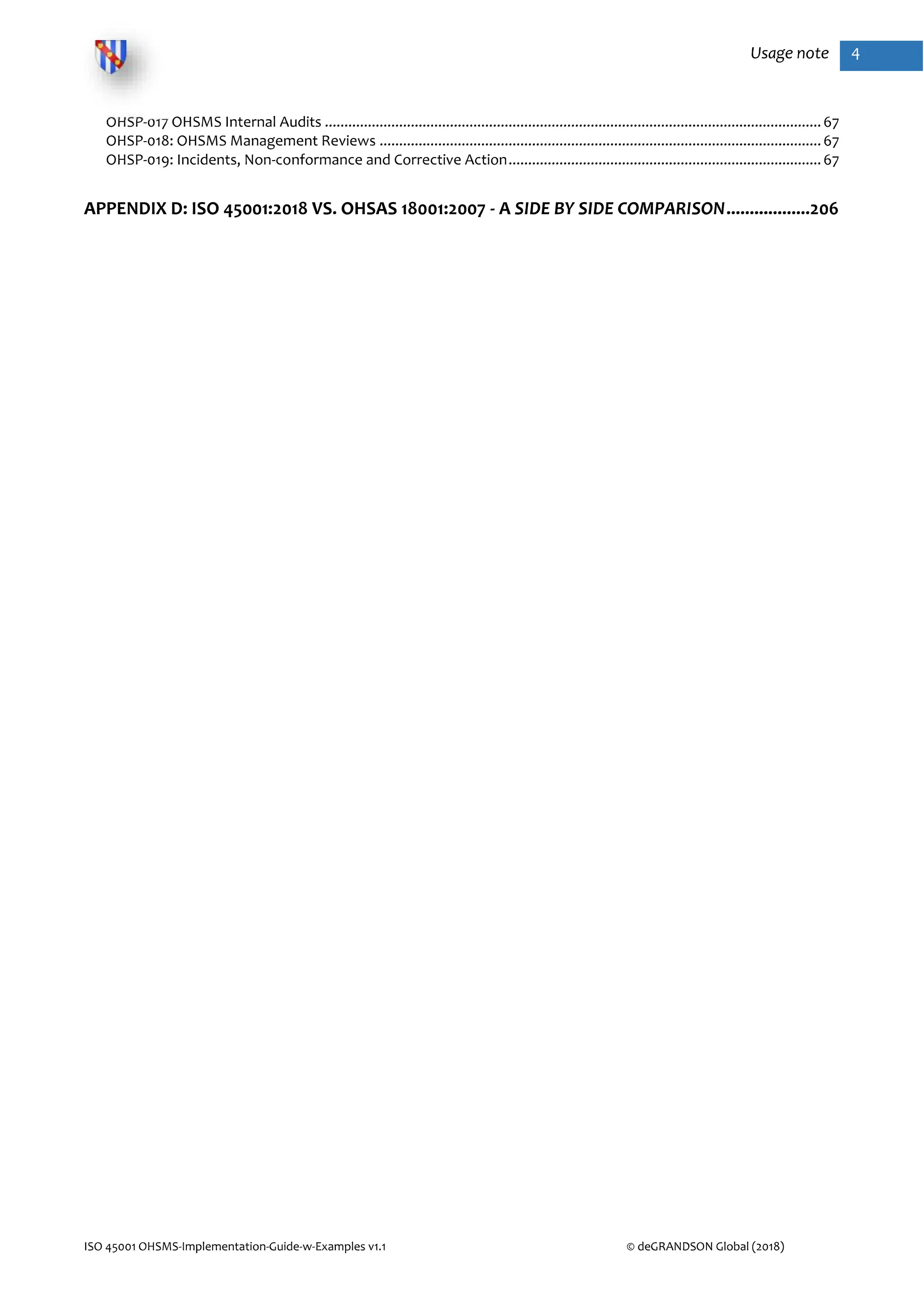 ISO 45001:2018 Implementation Guide for Occupational Health and Safety ...