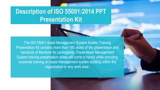 ISO 55001 Awareness and Auditor Training PPT Kit | PPTX