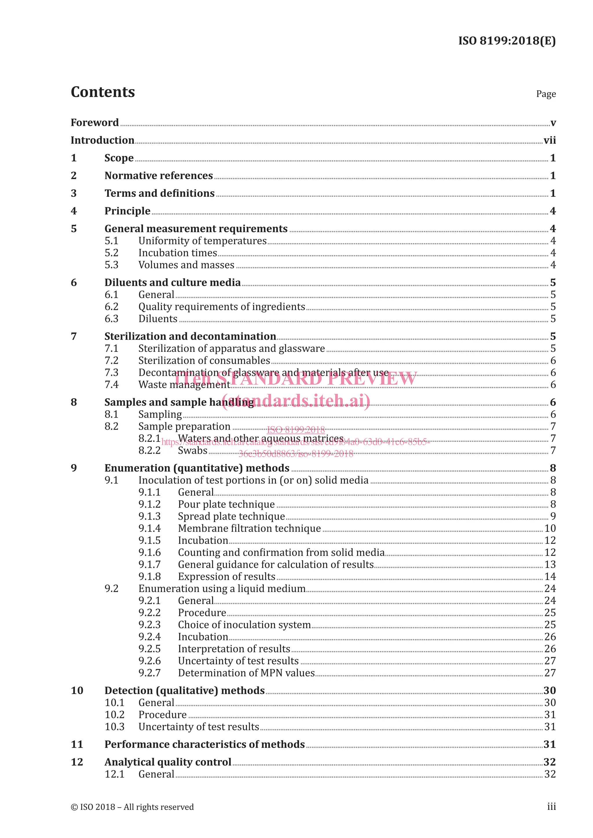 This is the standard of ISO 8199-2018 ISO | PDF