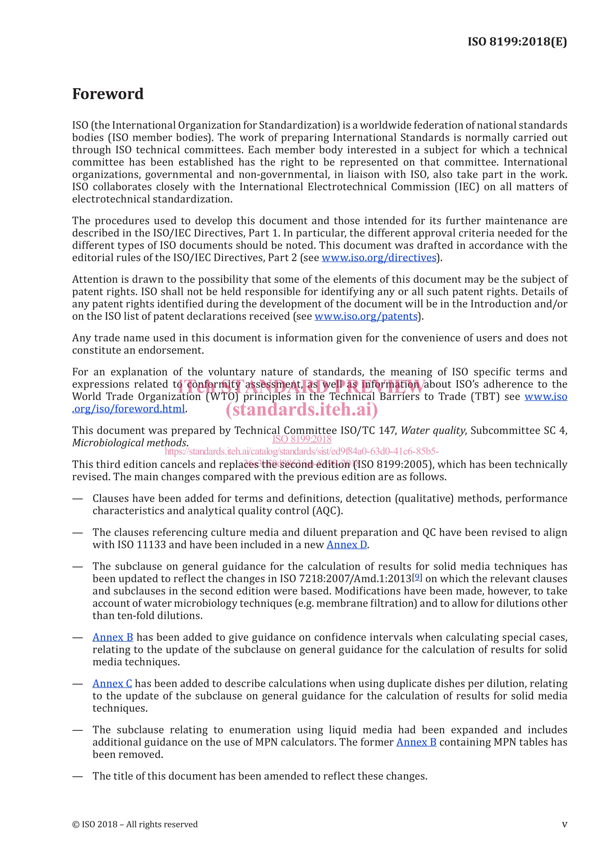 This is the standard of ISO 8199-2018 ISO | PDF