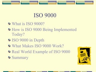 Iso 9000 | PPT