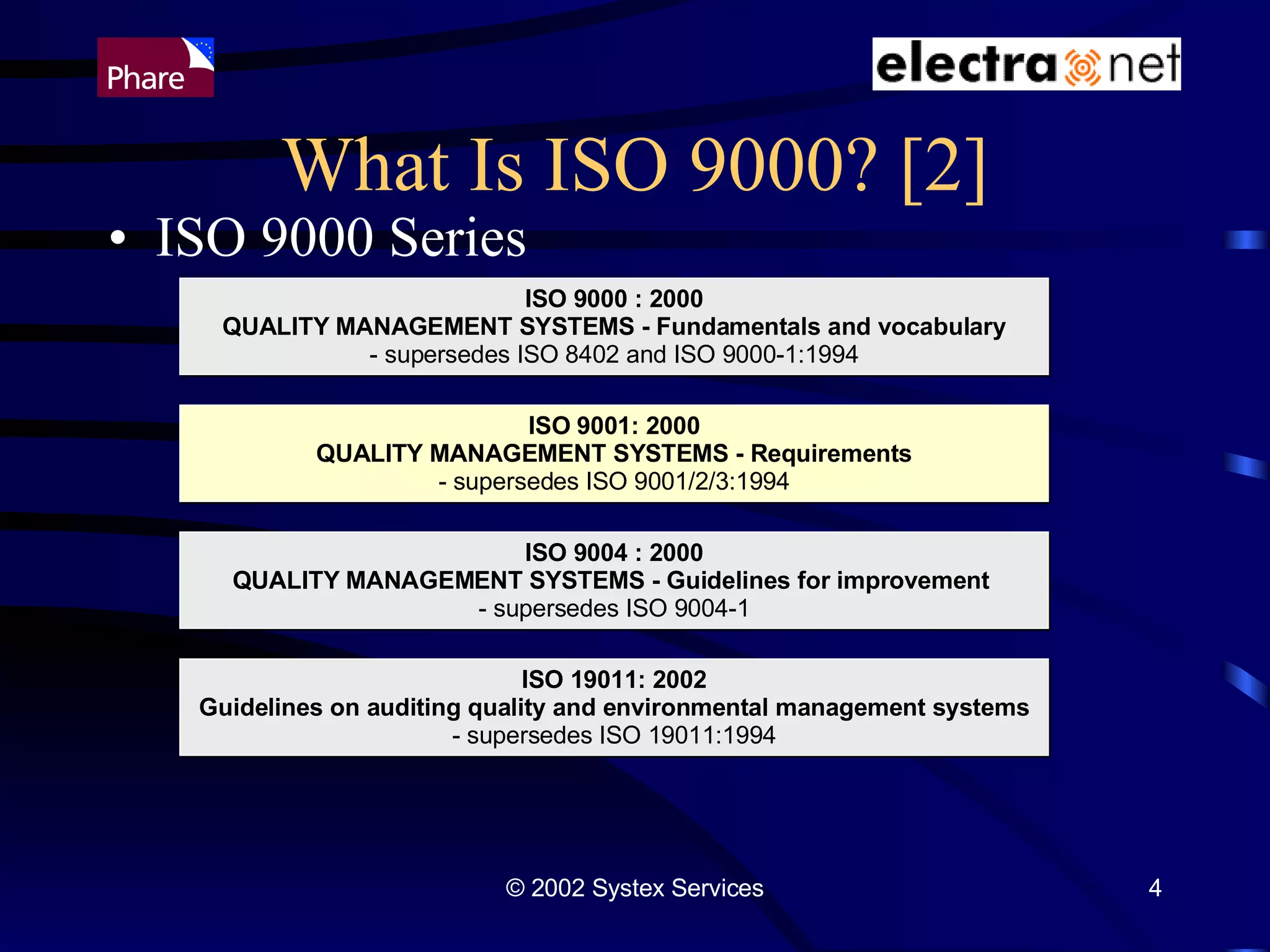Iso 9000 2000 Outline2850 | PPT