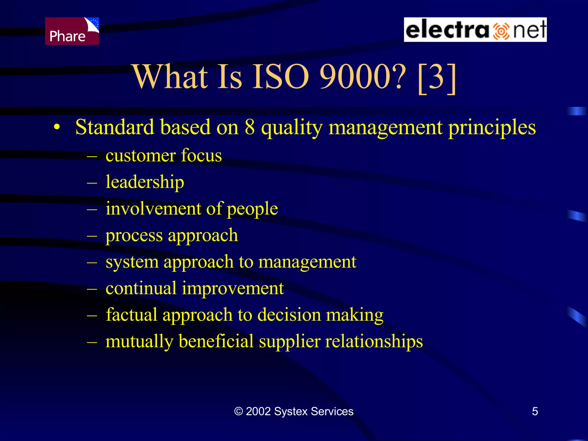Iso 9000 2000 Outline2850 | PPT